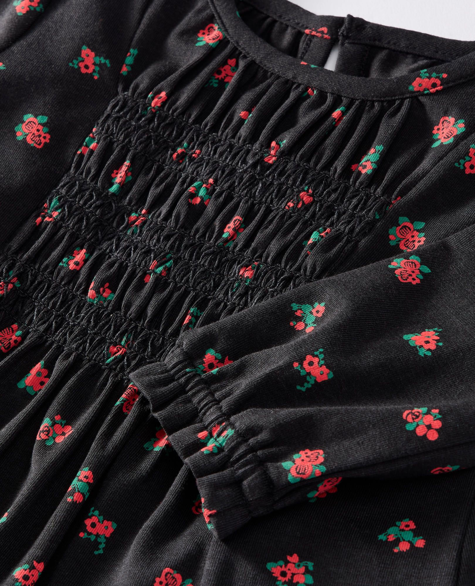 Baby Long Sleeve Smocked Dress & Bloomers Set | Hanna Andersson