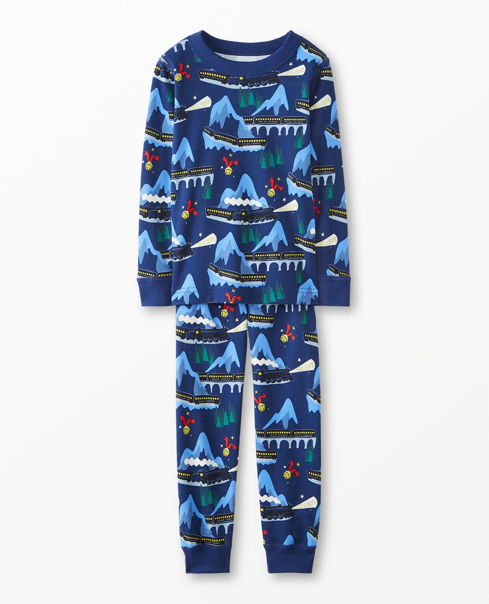 Kids Warner Bros™ Discovery The Polar Express Long John Pajama Set ...