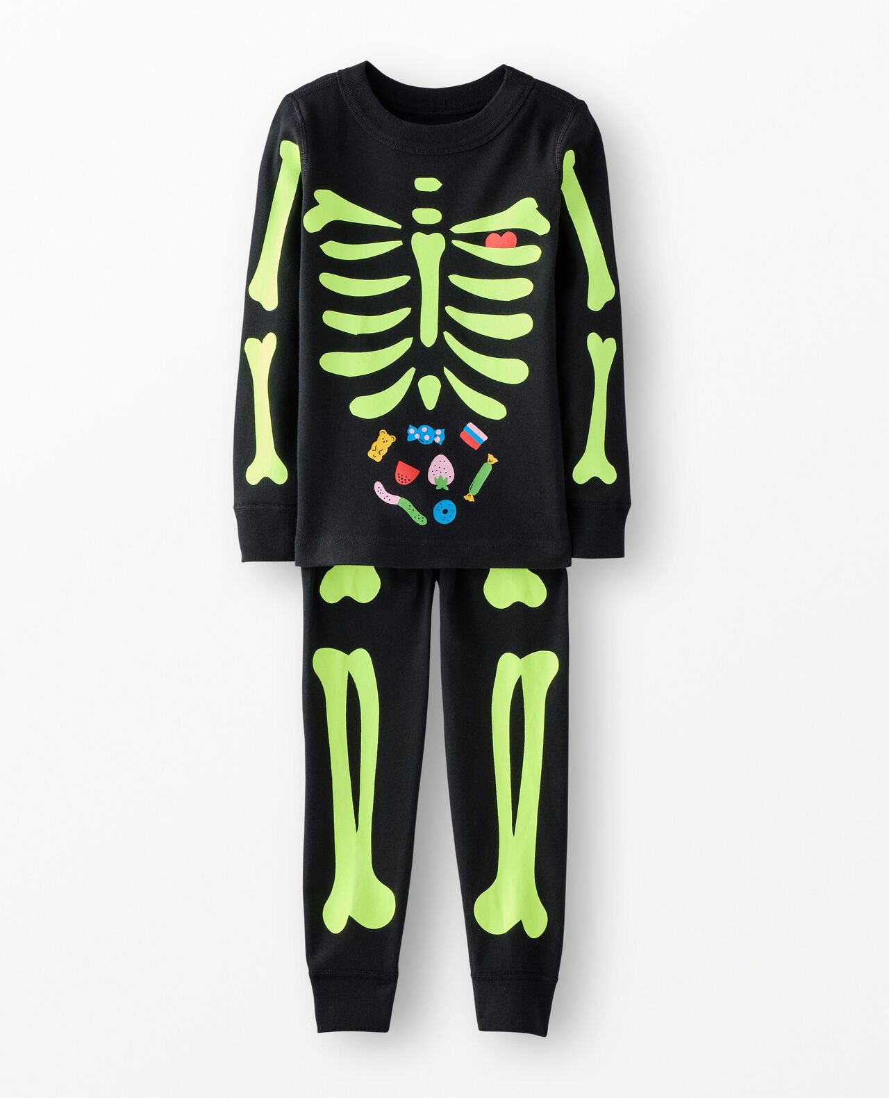 toddler skeleton pajamas boy