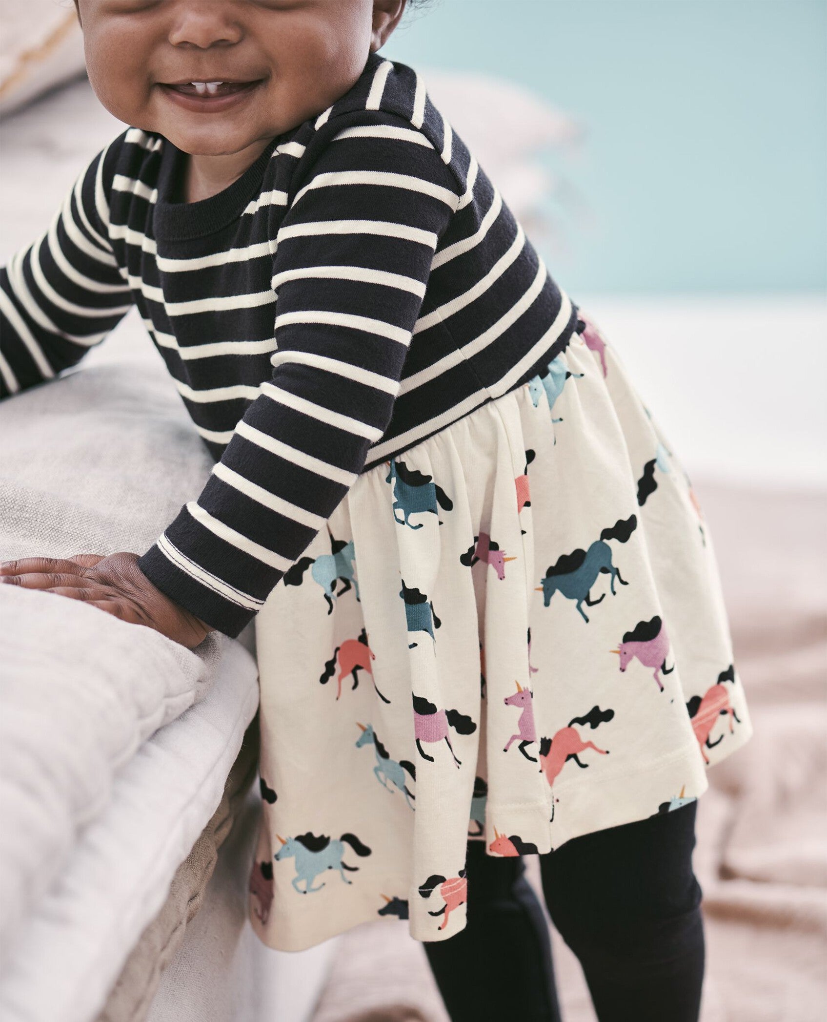 Baby Long Sleeve Mixie Dress & Leggings Set | Hanna Andersson