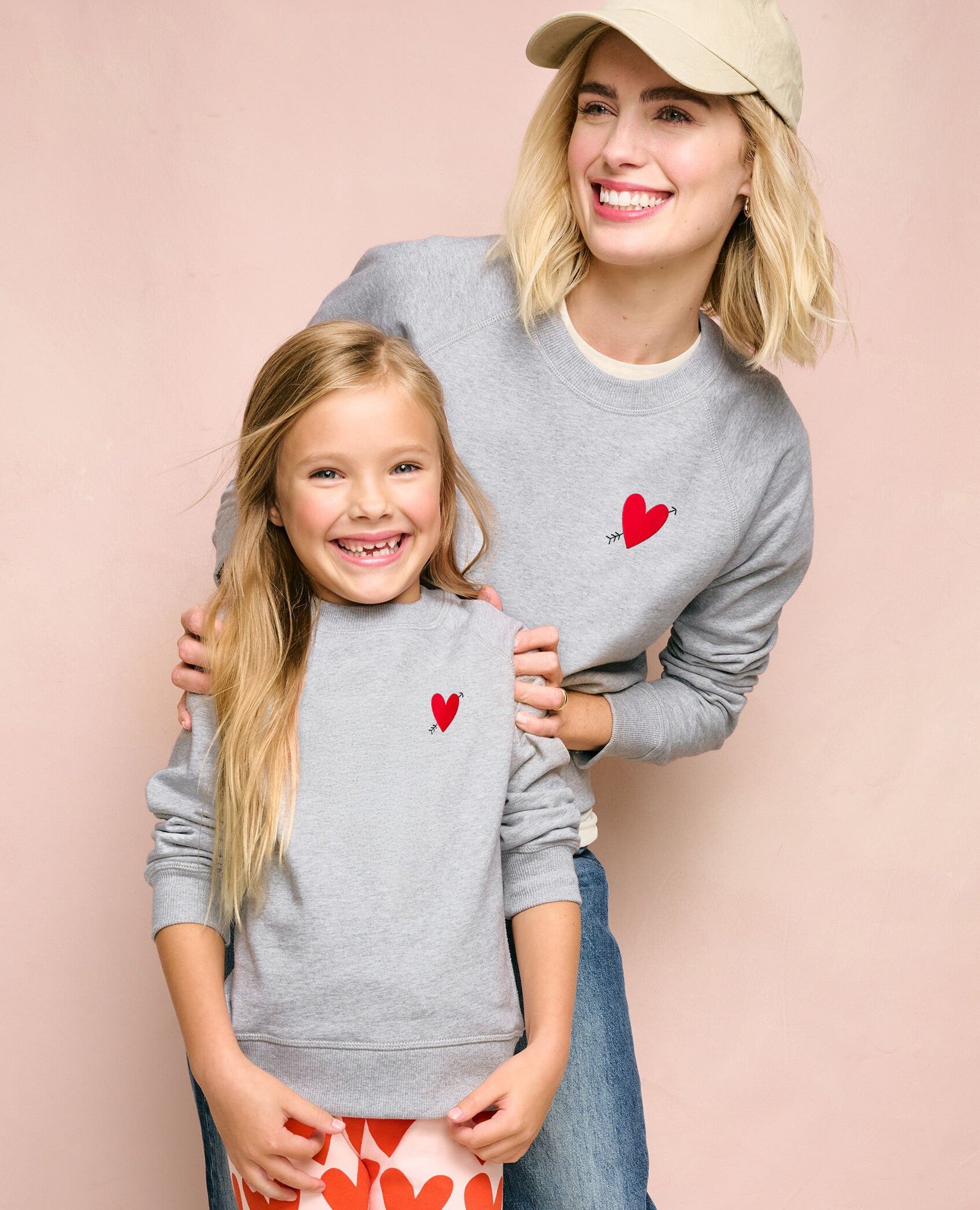 French Terry Heart Sweatshirt | Hanna Andersson