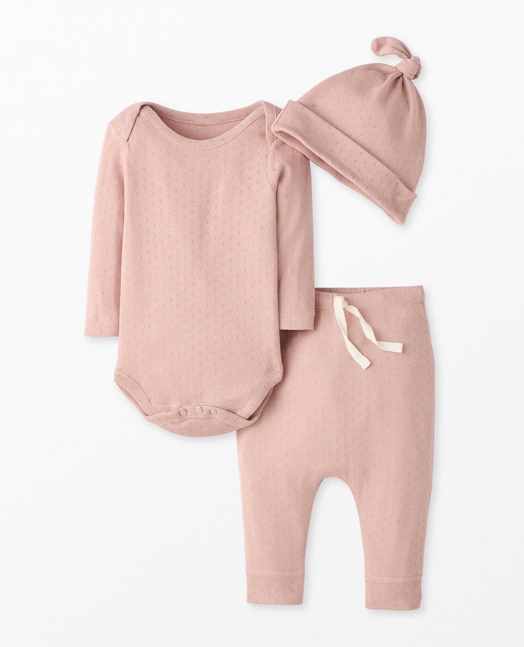 3-Piece Baby Pointelle Set | Hanna Andersson