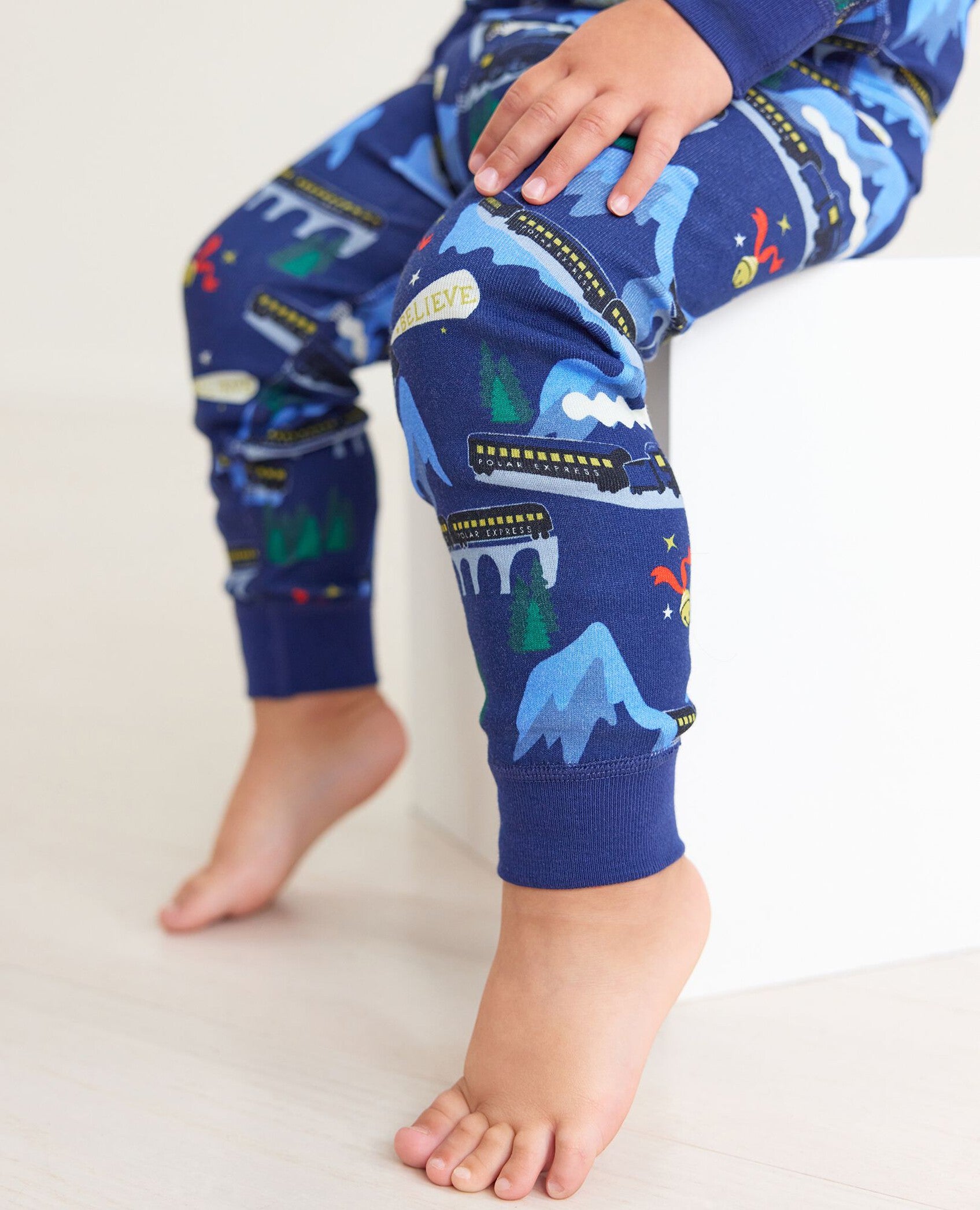 Kids Warner Bros™ Discovery The Polar Express Long John Pajama Set ...